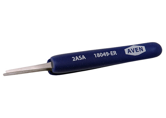 Aven 18049ER Comfort Grip Style 2A-SA Stainless Steel Tweezers