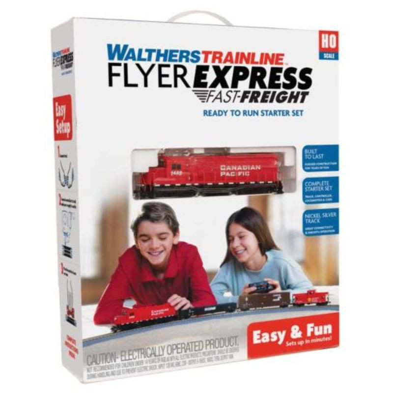 Walthers Trainline 1211 - Flyer Express Fast Freight Train Set ...