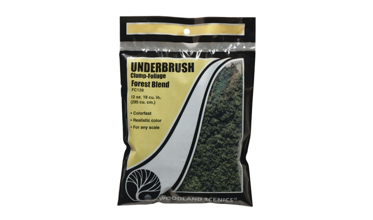 Great selection of Underbrush at Midwest Model RR