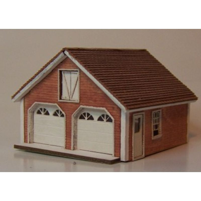 RslaserKits 2054 - Redneck Garage - HO Scale Kit - Midwest Model Railroad