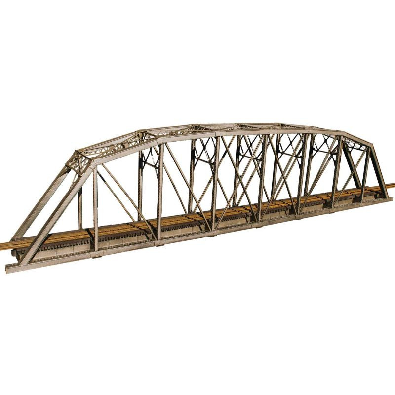 Central Valley 1901 - 200ft Single Track Parker Truss Bridge Kit - HO ...
