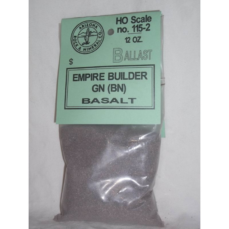 Arizona Rock and Mineral 1152 - Empire Builder Basalt Ballast - HO ...
