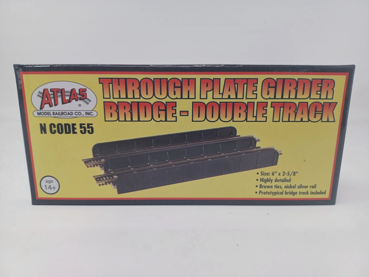 Atlas 881 - Code 100 Through Plate-Girder Bridge Double Track - HO ...