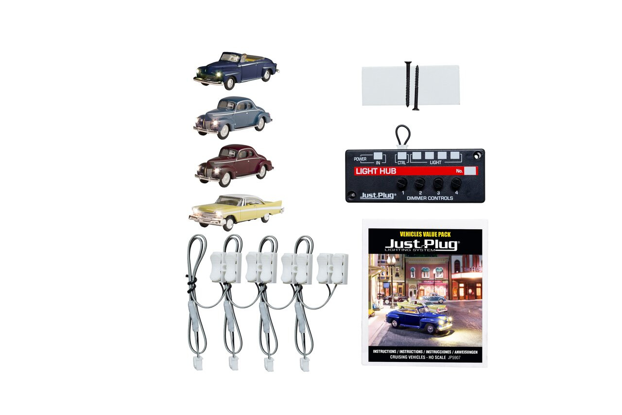 HO Scale - HO Scale Vehicles - HO Scale Lighted Vehicles - Midwest ...