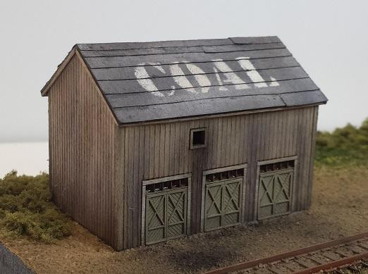 Rail Scale Models N-2105 - Branch Line Coal House - N Scale Kit ...