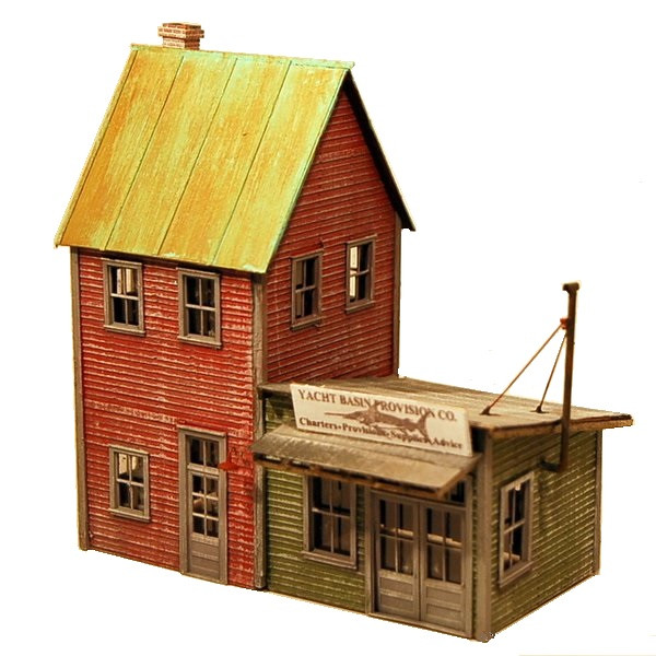 Rail Scale Models HO-2030 - Village Provisions - HO Scale Kit - Midwest ...