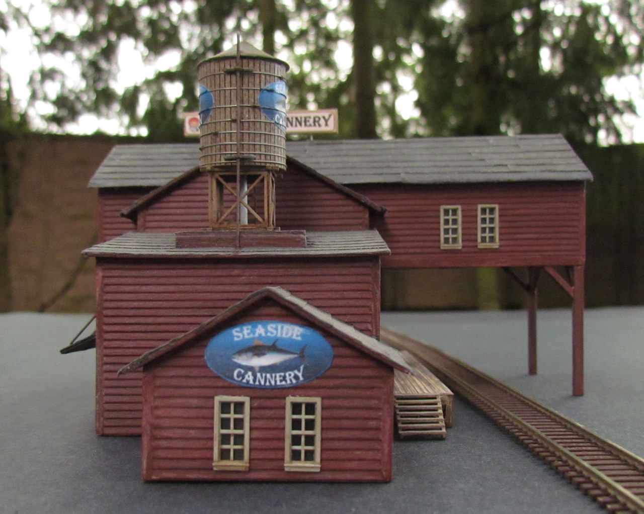 Jackson Railcar MTI1002 - Seaside Cannery - N Scale Kit - Midwest Model ...