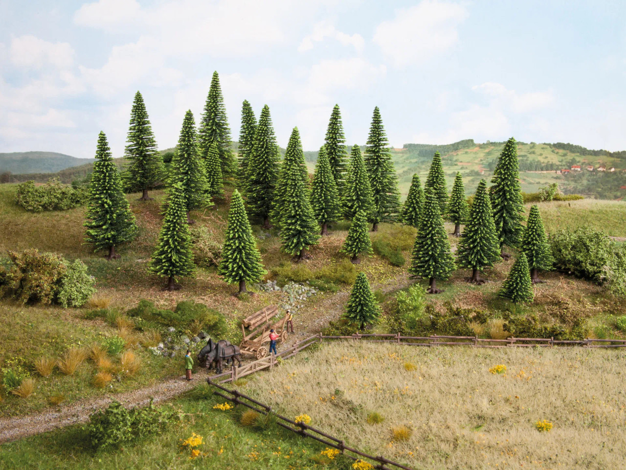 Model Train Trees | Model Scale Trees | Midwest Model RR