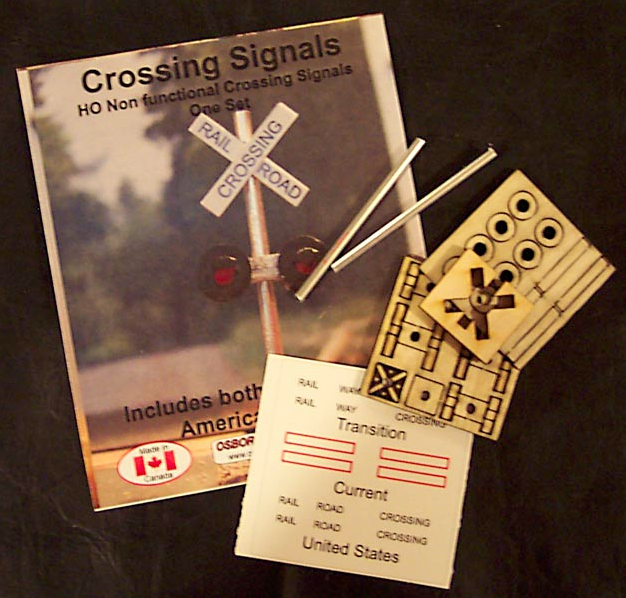 Osborn Models 3004 - Crossing Signals - N Scale Kit - Midwest Model ...