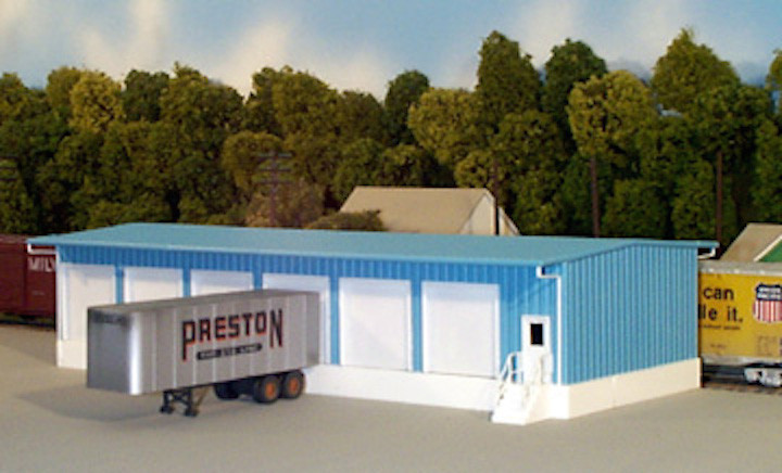 Pikestuff 541-5001 - Truck Terminal - HO Scale Kit - Midwest Model Railroad