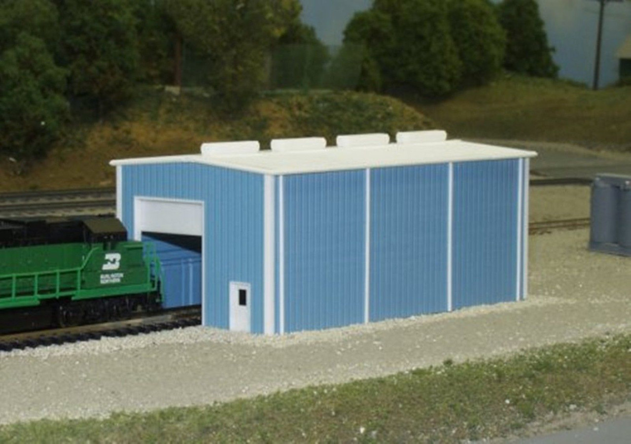 Pikestuff 541-5000 - Small Enginehouse - HO Scale Kit - Midwest Model ...