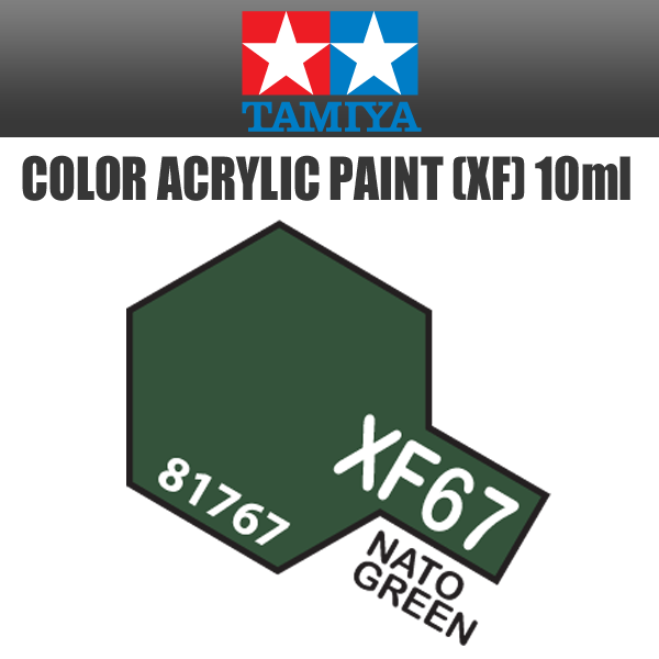 Tamiya 81767 - Acrylic Mini XF-67 NATO Green - 10ml Bottle - Midwest ...