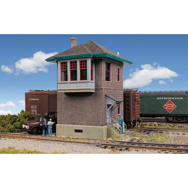 Walthers Cornerstone 933-2982 - PRR Block & Interlock Sta - HO Scale ...