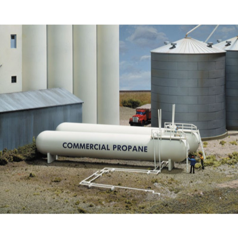 Walthers Cornerstone 933-3129 - Propane Tanks - HO Scale Kit - Midwest ...