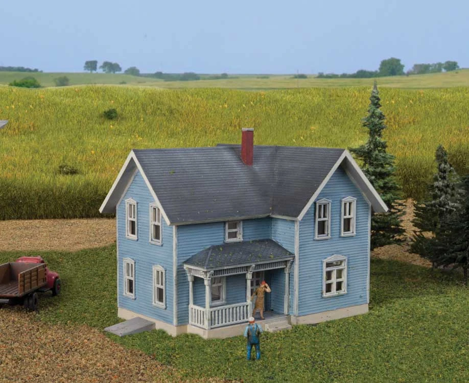 Walthers Cornerstone 933-3890 - Lancaster Farm House - N Scale Kit ...