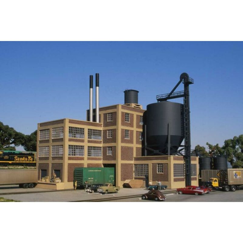 Walthers Cornerstone 933-4141 - Tire Plant - HO Scale Kit - Midwest ...