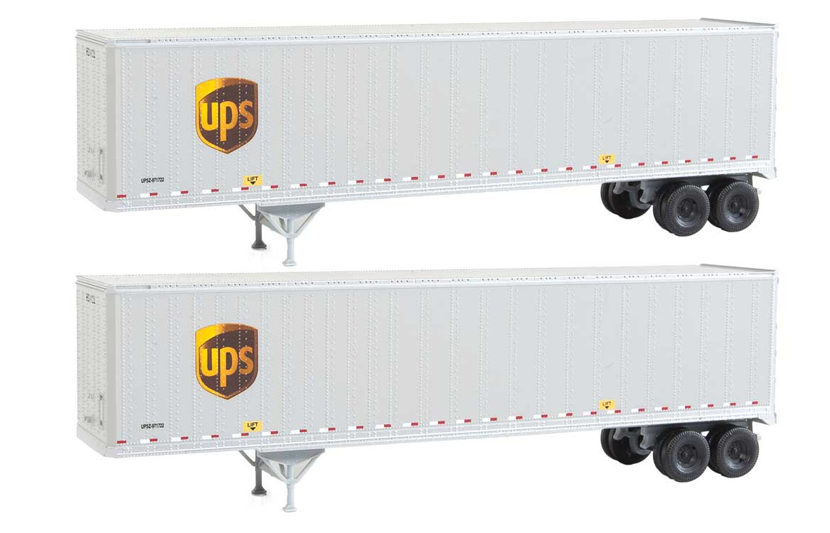 Walthers SceneMaster 949-2213 - 45' Trailer UPS Shield 2 Pack - HO ...