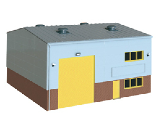 Wills Kits SSM300 - HO Industrial /Retail Unit - HO Scale - Midwest ...