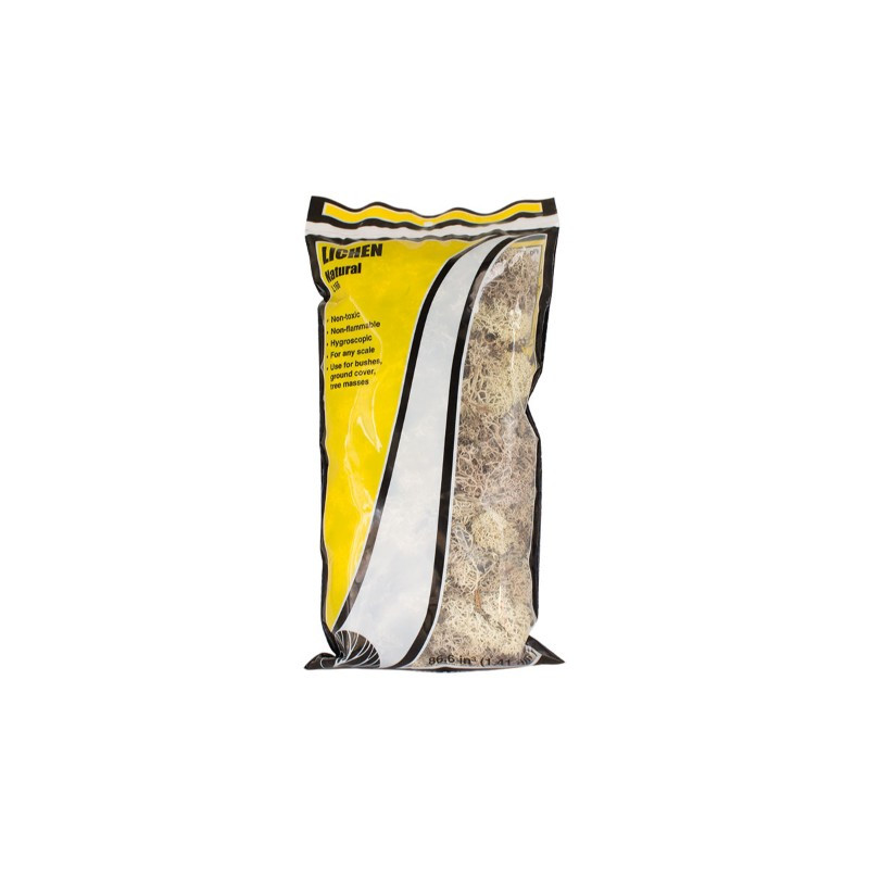 Woodland Scenics 166 - Natural Lichen - Midwest Model Railroad