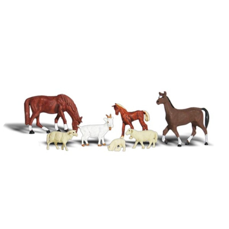 Woodland Scenics A1844 - Livestock - HO Scale - Midwest Model Railroad