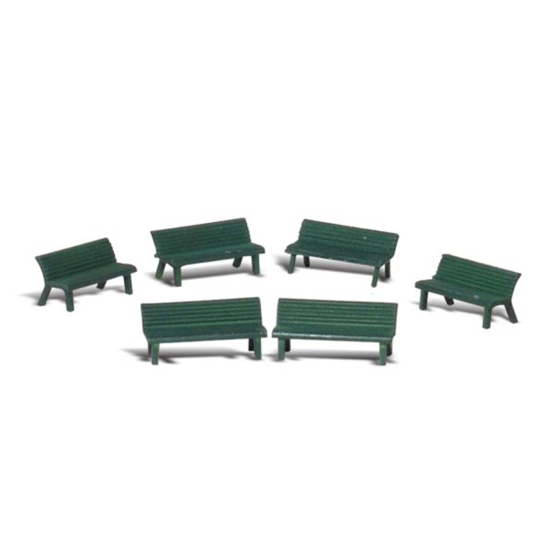 Woodland Scenics A2181 - Park Benches - N Scale - Midwest Model Railroad