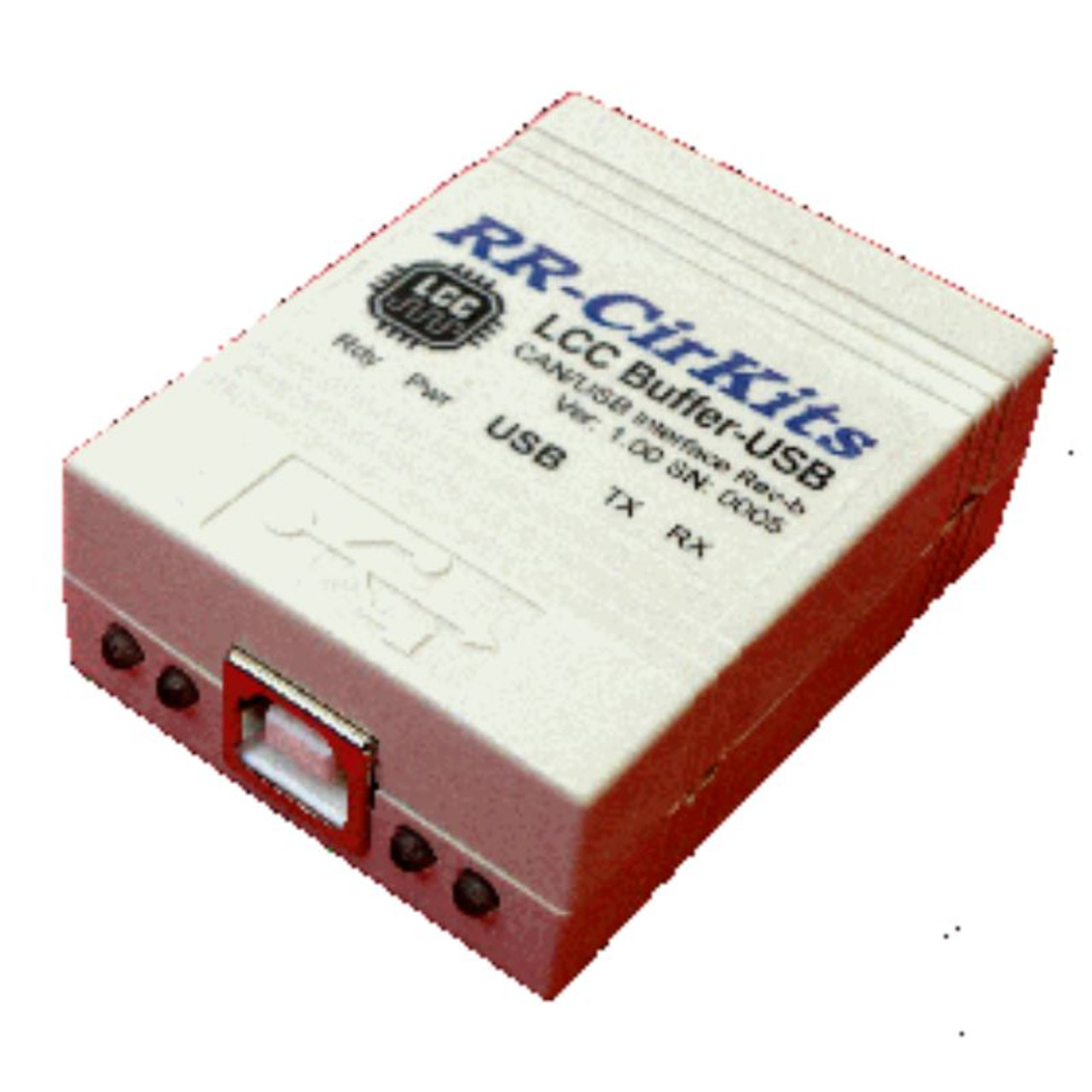 RR-CirKits, Inc LCC-BUFFER-USB - LCC Buffer-USB, NMRA CAN bus LCC to USB Interface - Multi Scale