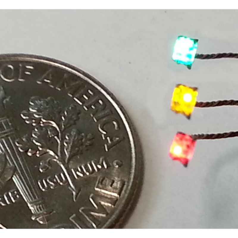 RR-CirKits, Inc SS-RGY-24 - (1) RGY LED is provided with four 24" long ...