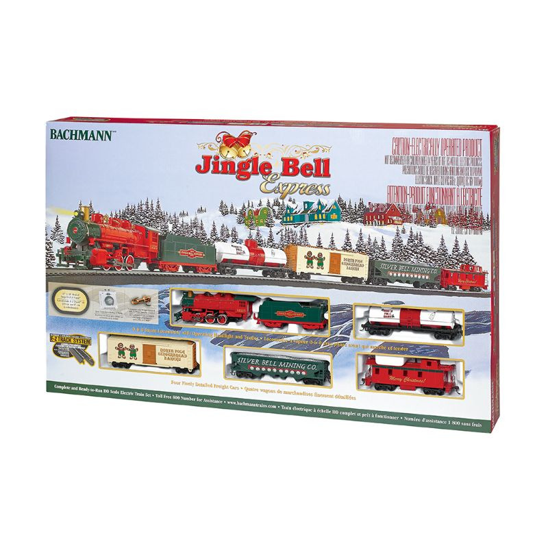 Bachmann 00724 - Jingle Bells Express Trainset - HO Scale - Midwest ...