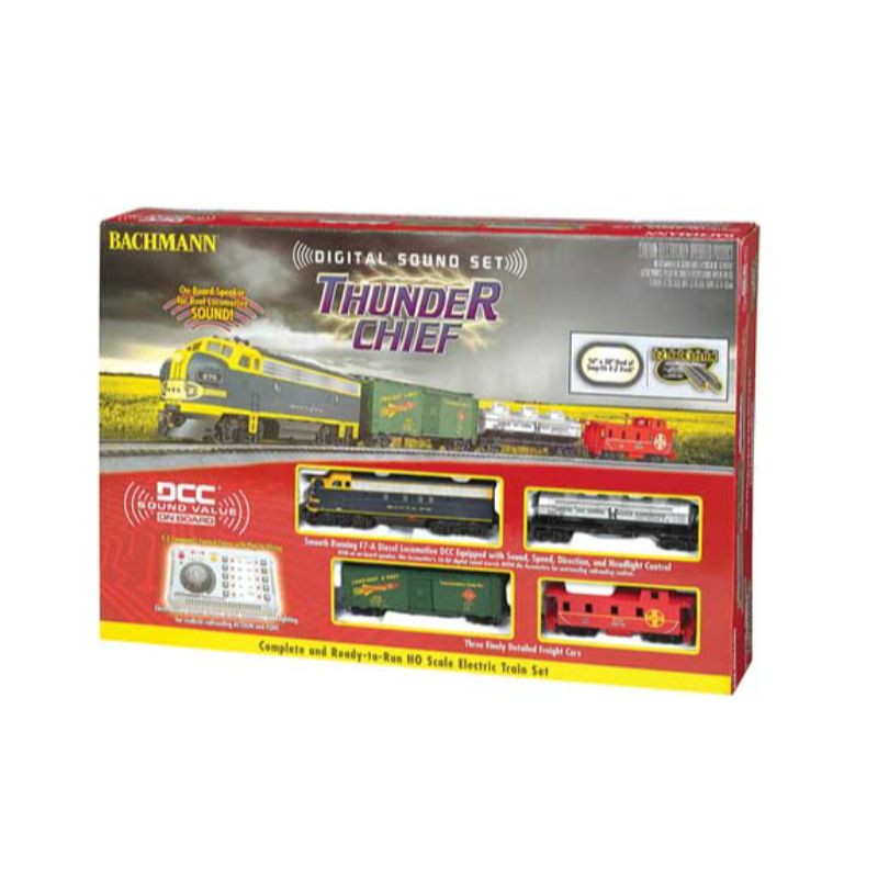 Bachmann 00826 - Thunder Chief Train Set - HO Scale - Midwest Model ...