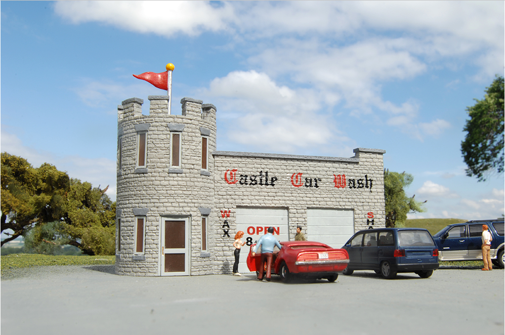 Bachmann 35210 - Castle Car Wash - HO Scale - Midwest Model Railroad