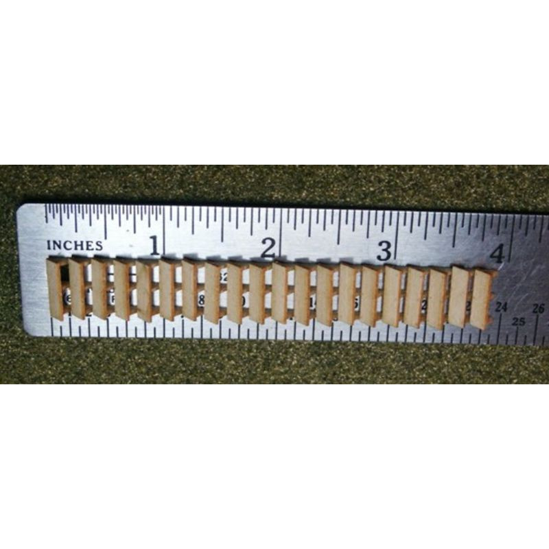 RslaserKits 2503 - Stairs – 3 ft Treads - HO Scale Kit - Midwest Model ...