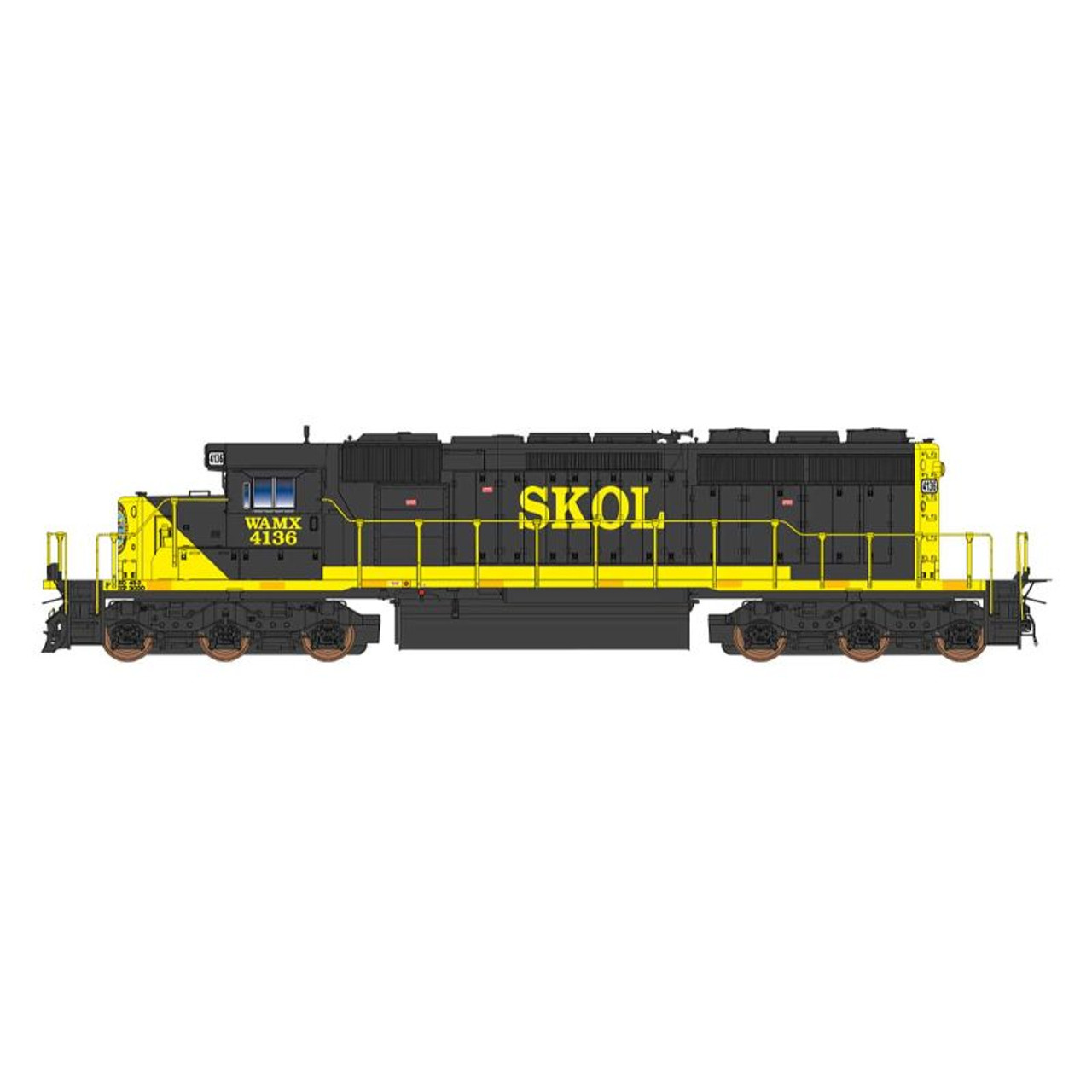 Pre-Order - InterMountain 49375(S)-3 - EMD SD40-2 w/ LokSound 5 Sound & DCC Webb Asset ...