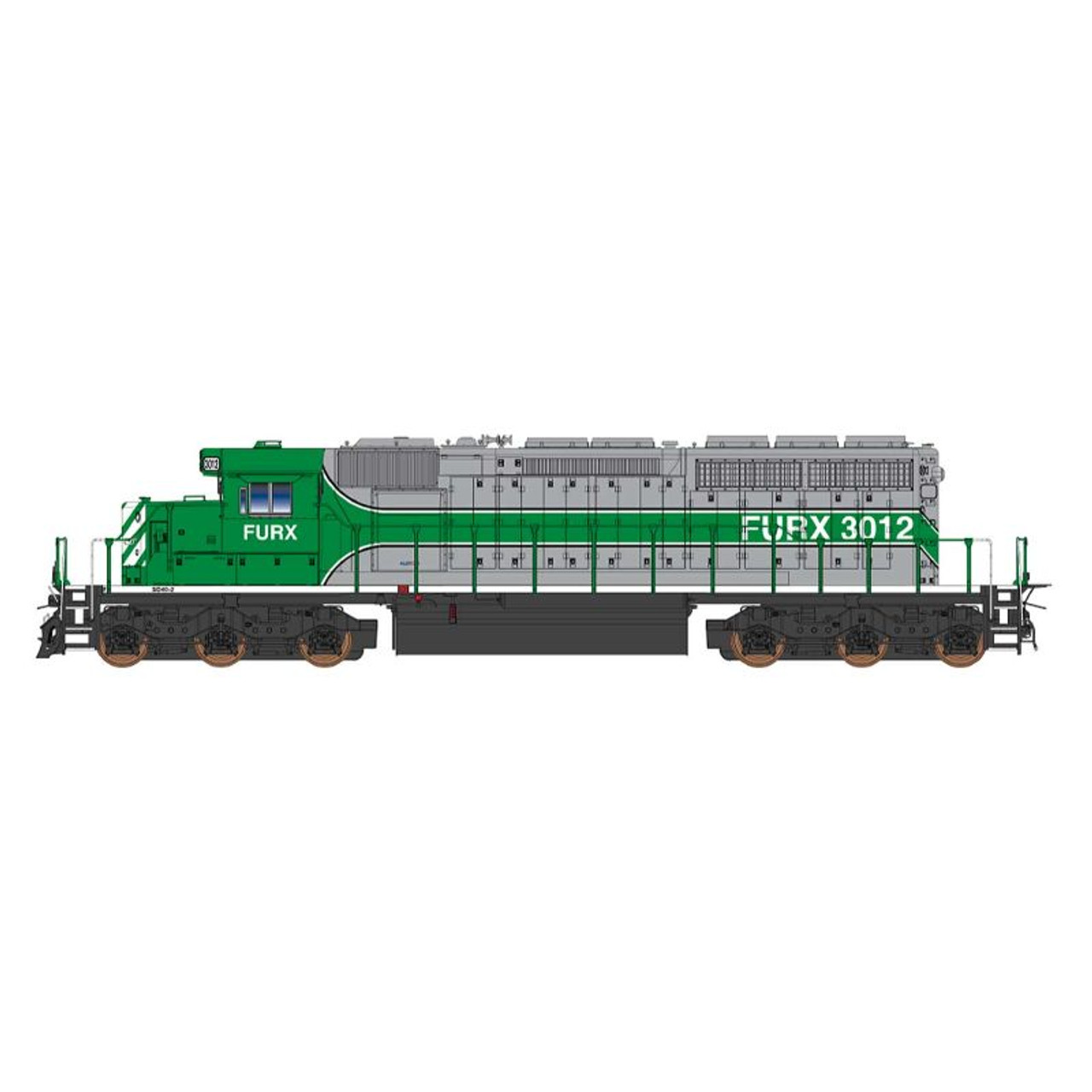 Pre-Order - InterMountain 49378(S)-3 - EMD SD40-2 w/ LokSound 5 Sound & DCC First Union Rail ...