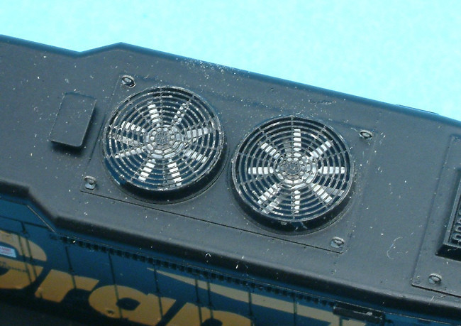 BLMA 81 - 48" Fan Grills - w/o Center Plate 8 Blade - N Scale - Midwest ...
