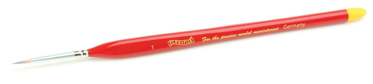 Flex-i-File BR1 - Precision Paint Brush #1 - Midwest Model Railroad