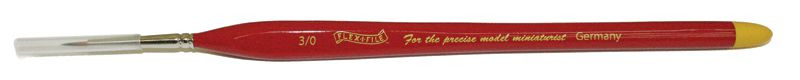 Flex-i-File BR3/0 - Precision Paint Brush #3/0 - Midwest Model Railroad