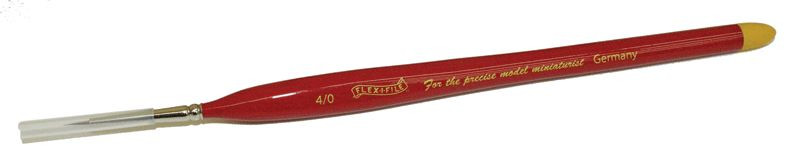 Flex-i-File BR4/0 - Precision Paint Brush #4/0 - Midwest Model Railroad