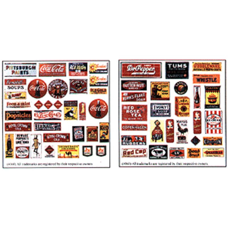 Blair Line 160 - Storefront & Advertising Signs - Porcelain Advertising ...