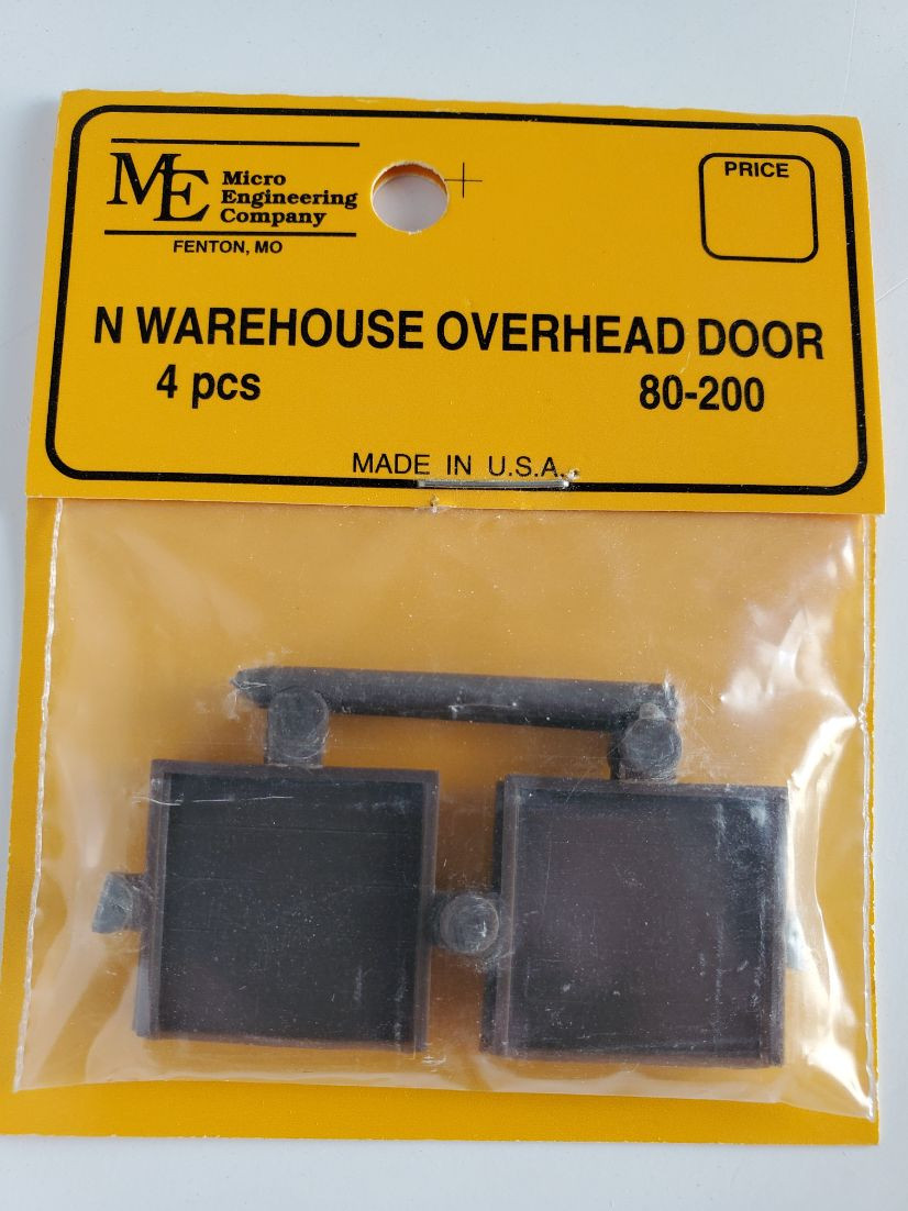 Micro Engineering 80-200 - Warehouse Overhead Door 4pcs - N Scale ...
