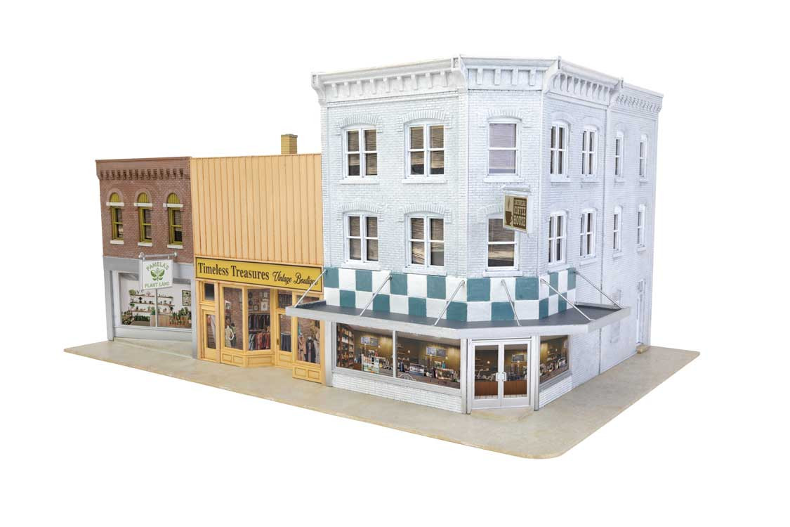 Walthers Cornerstone 933-4044 - Merchant's Row VII - HO Scale Kit ...