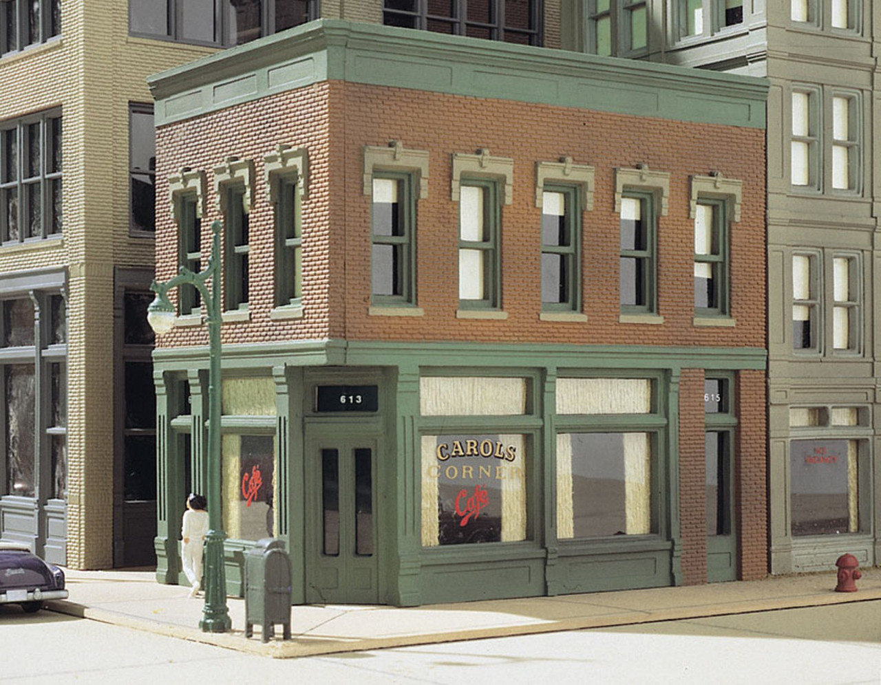 Design Preservation Models (DPM) 11300 - Carol's Corner Cafe - HO Scale ...