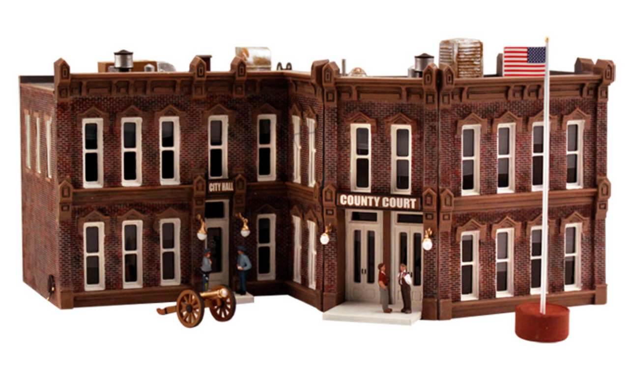 Design Preservation Models (DPM) 12500 - County Courthouse - HO Scale ...
