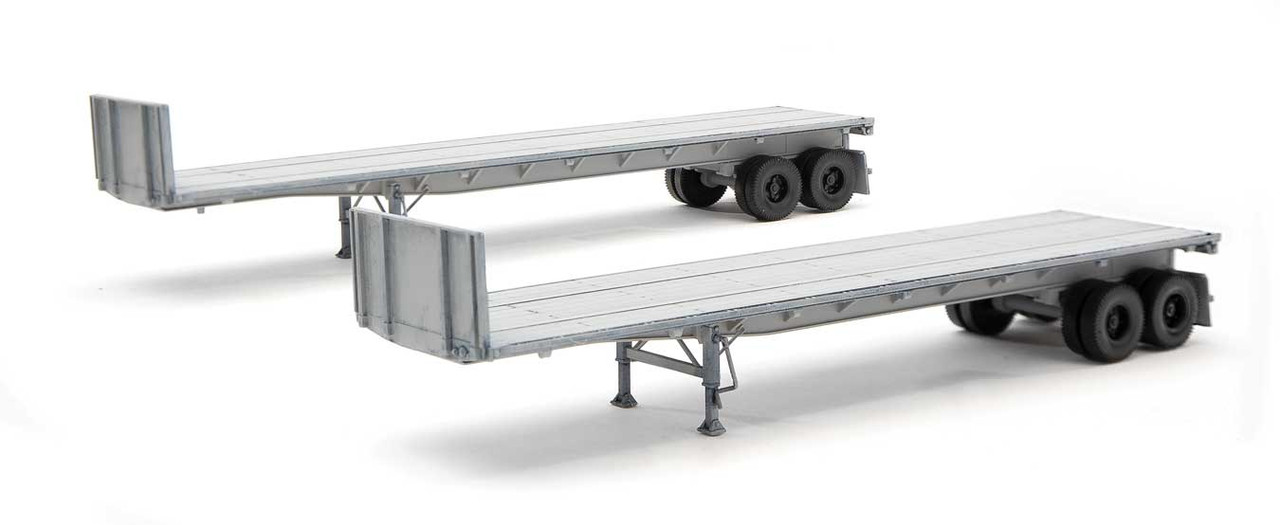 Walthers SceneMaster 949-2700 - 40' Flatbed Trailer (2-Pack ...