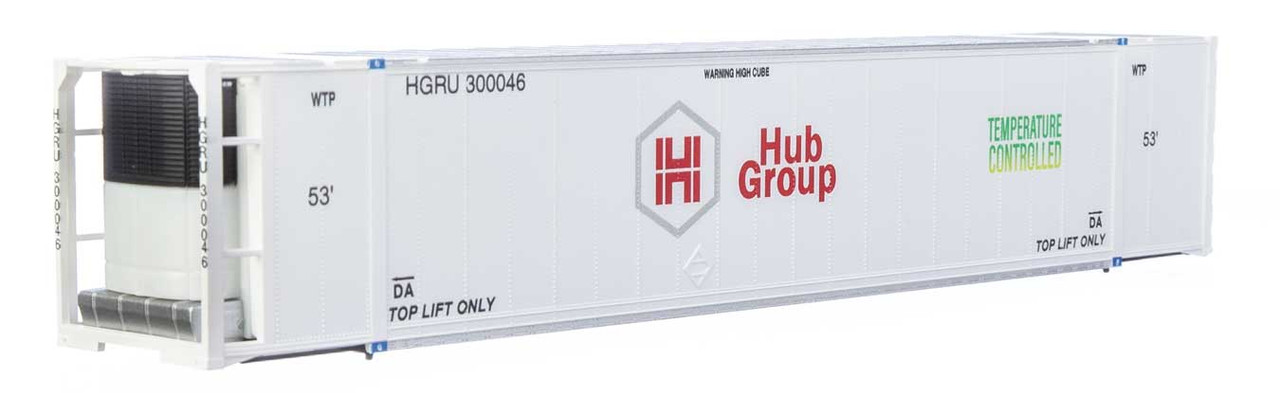 Walthers SceneMaster 949-8705 - 53' Reefer Container Hub Group (HGIU ...