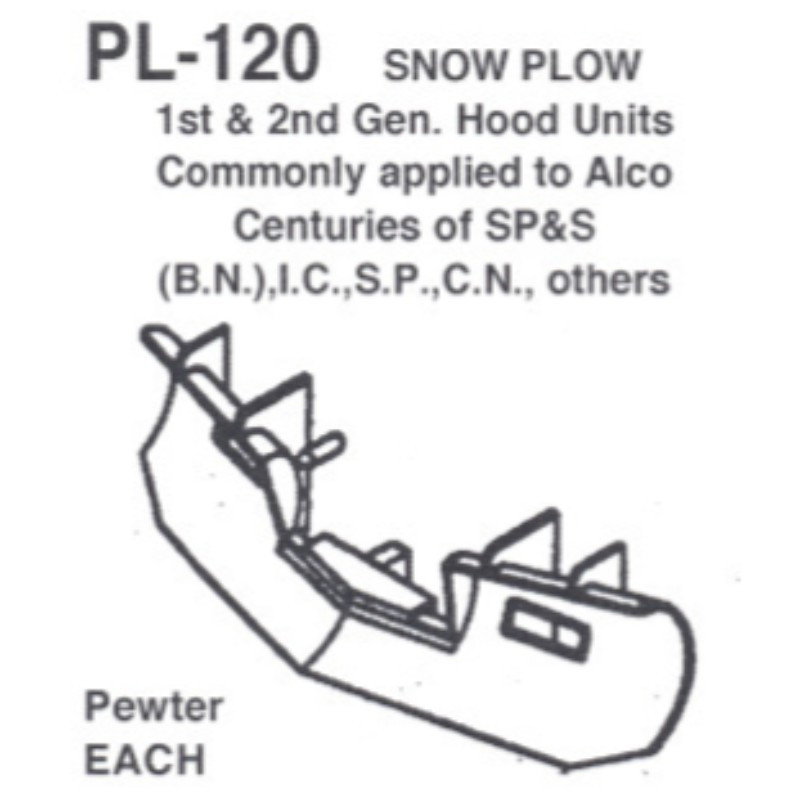 Details West 120 - Snow Plow 1st & 2nd Generator Hood Units Also, etc ...