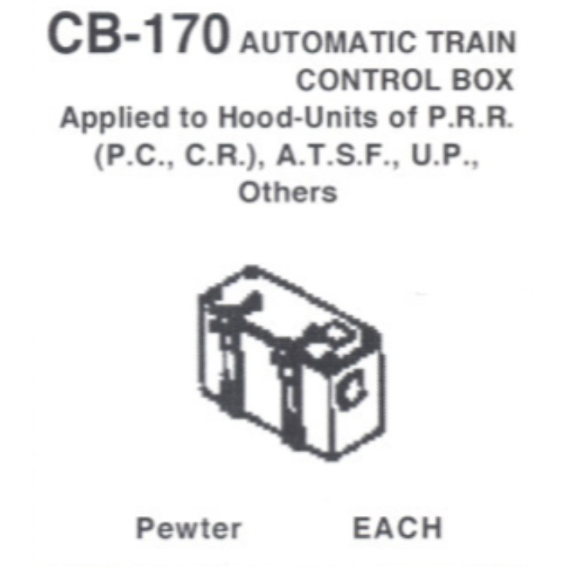 Details West 170 Auto Train Control Box: Hood Units - HO Scale ...