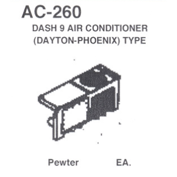 Details West AC-260 - Dash 9 Air Conditioner (Dayton-Phoenix) Type - HO ...