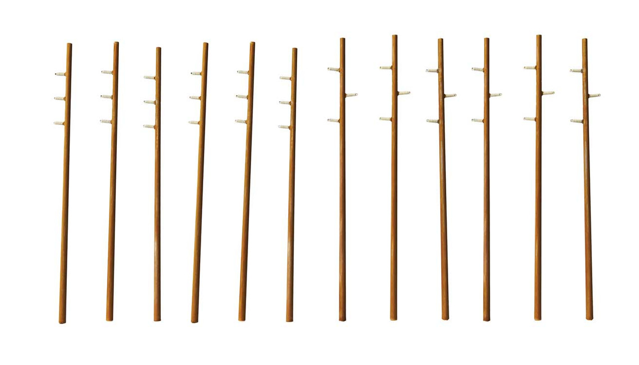 Walthers Cornerstone 933-4173 - Intermediate Height Utility Poles (Wood ...