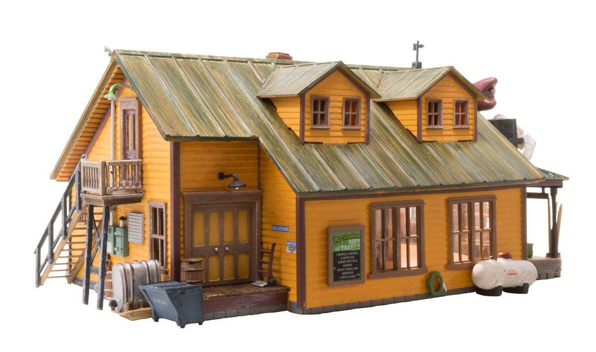 Woodland Scenics BR5047 - MO Skeeters Bait & Tackle - Built & Ready ...
