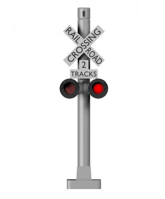 Details Plus N10100L - Modern Grade Crossing, Bi-Directional, LIGHTED ...